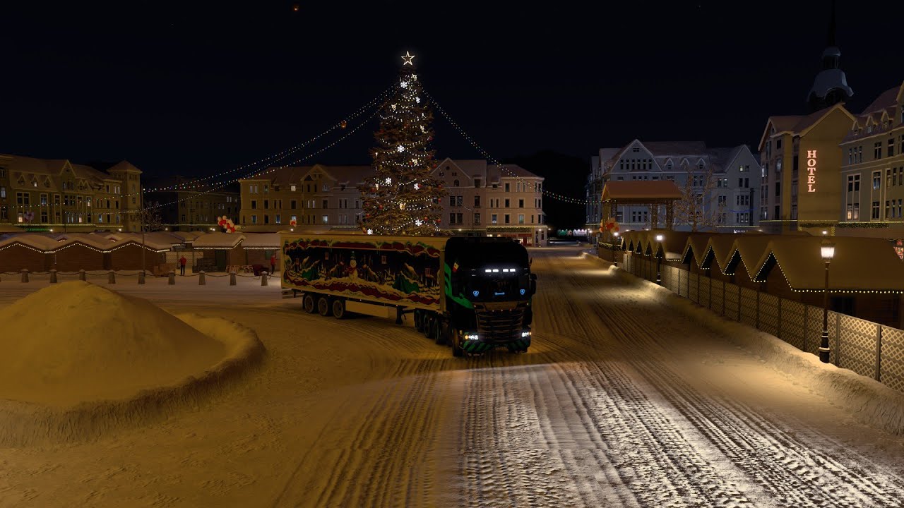 TUTORIAL MOD DE NIEVE INVIERNO WINTER MOD PARA ETS2 ATS Y TRUCKERSMP ...