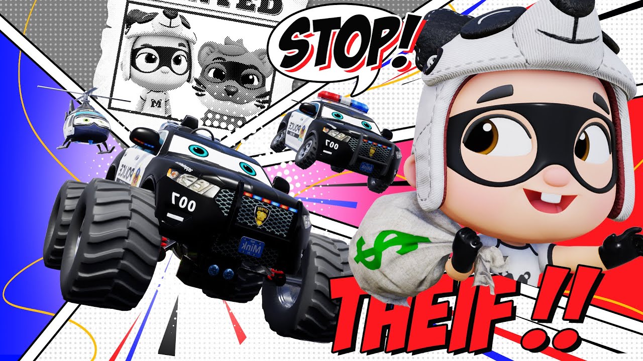 Police Car Animation + More Kids Songs & Cartoons for Kids by #appMink ...