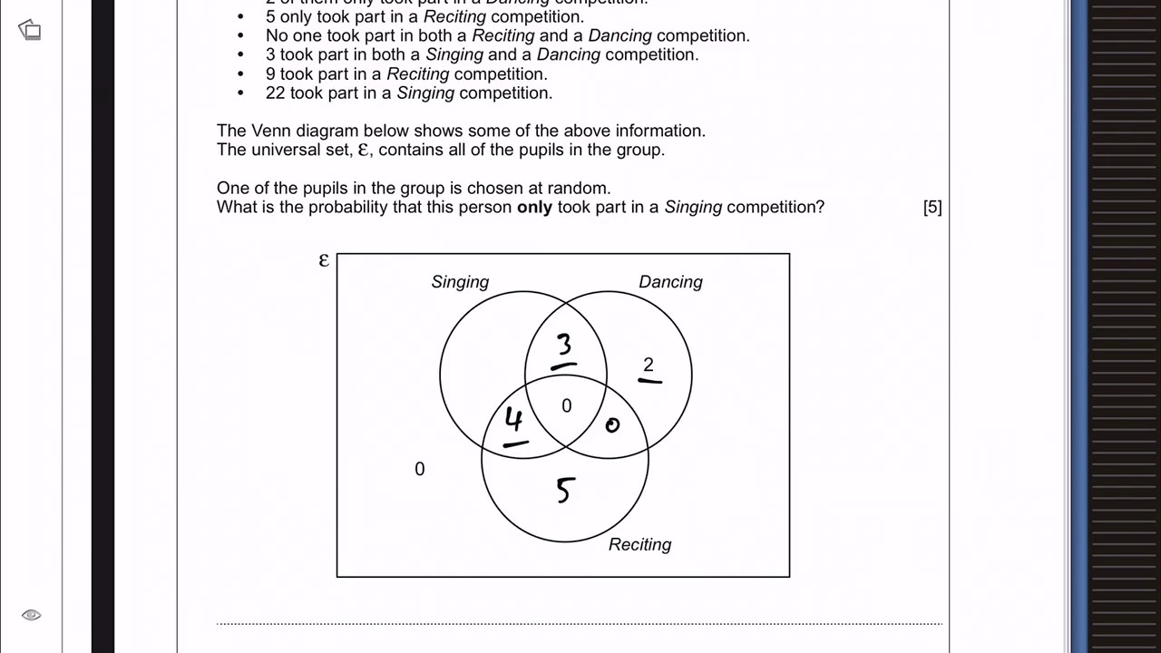 Q14 - Venn Diagrams - YouTube