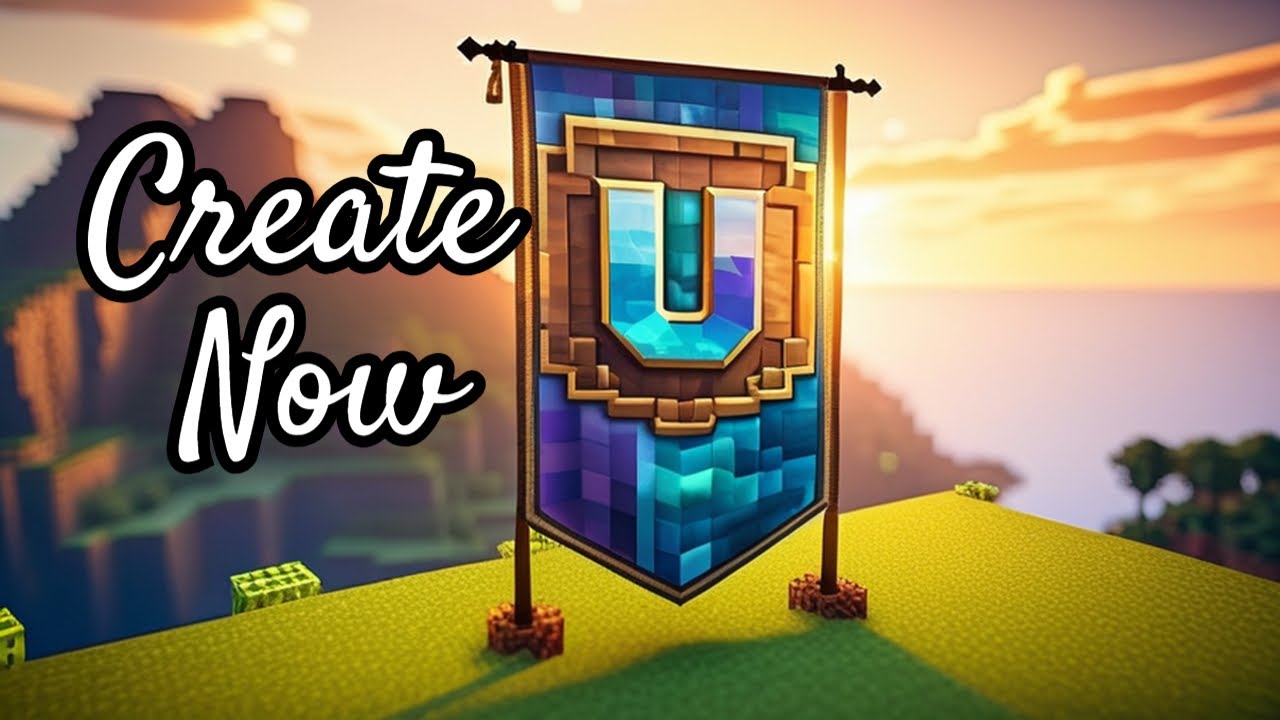 How To Make The Letter U Banner In Minecraft - YouTube