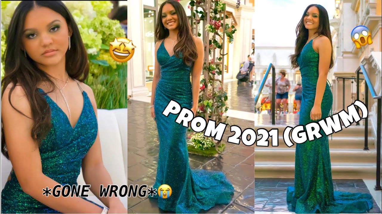 PROM 2021 GRWM VLOG *GONE WRONG* - YouTube