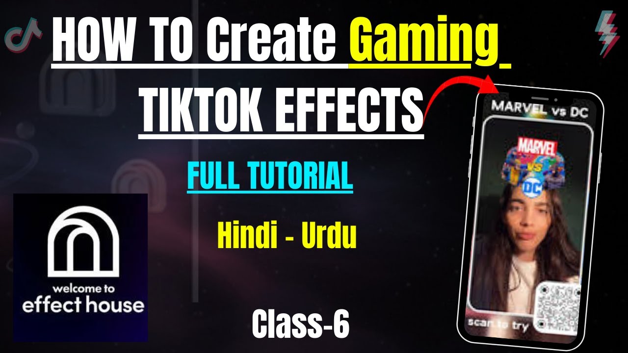 How To Create Tiktok Gaming Effects -Tiktok Effect Tutorial Hindi -Urdu - YouTube
