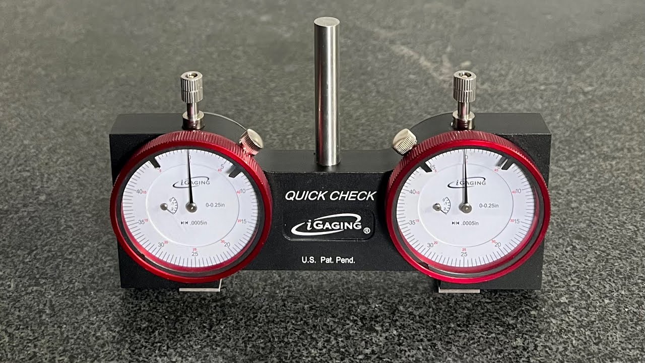 iGAGING EZ TRIM Spindle Square Gauge - YouTube