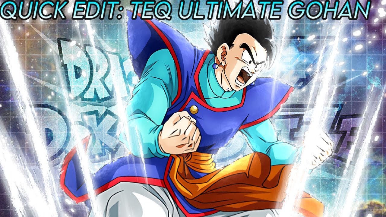 TEQ Ultimate Gohan Thumbnail | Dragon Ball Z: Dokkan Battle | Quick ...