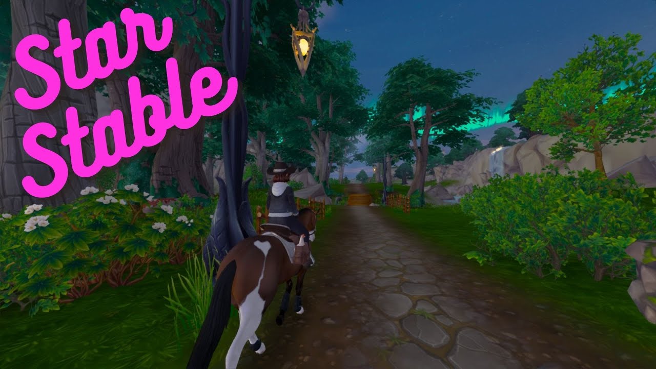 Star Stable: Hollow Woods Midnight Trail Ride - YouTube