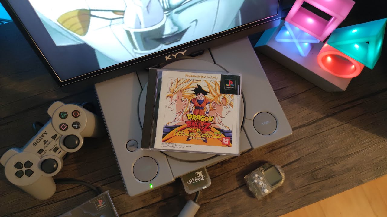 Retro gaming 1995: Dragon Ball Z Ultimate Battle 22 PS1 intro - YouTube