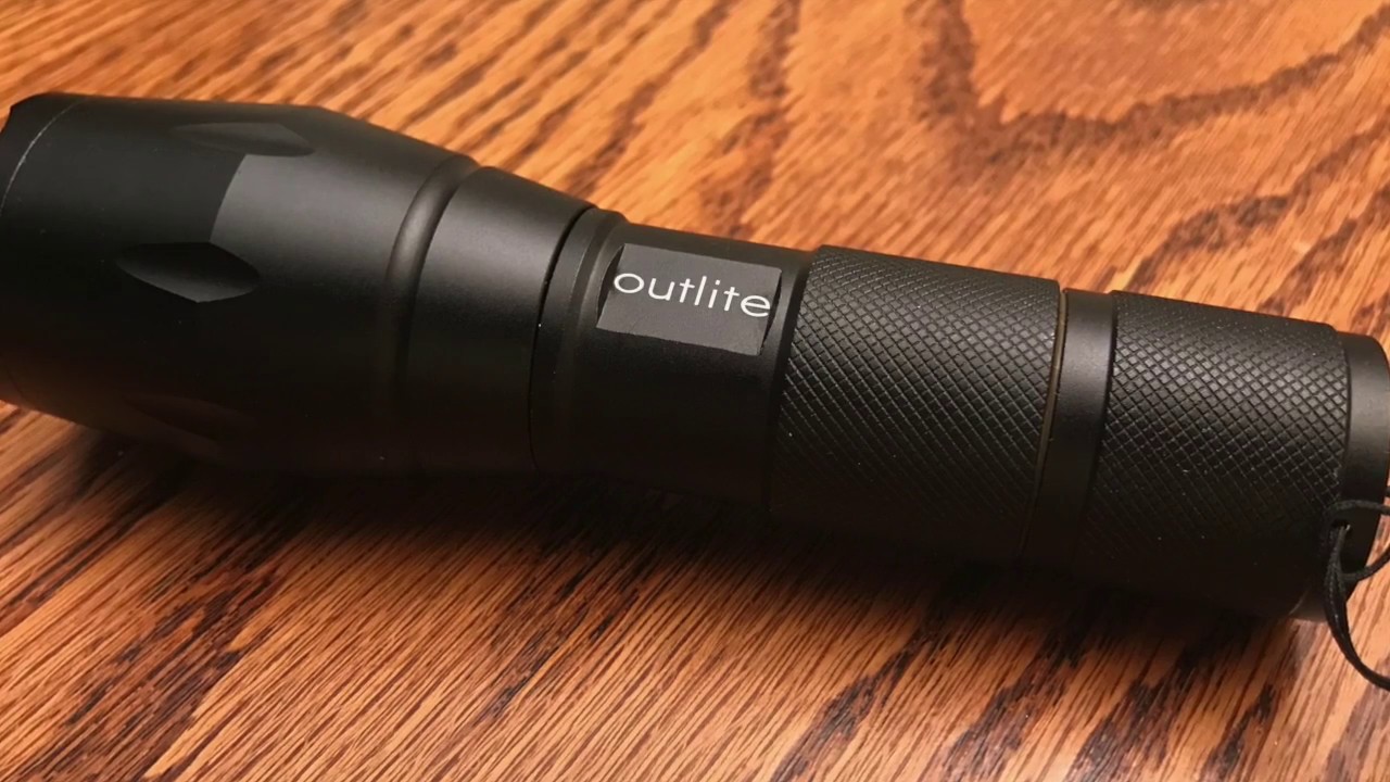Tactical LED Flashlight by OutLite - YouTube