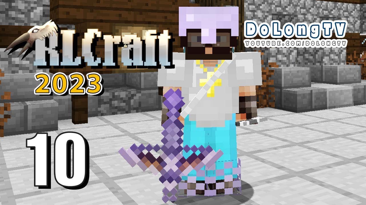 Minecraft RLCraft 2023 E10 - CRAFTING DRAGONBONE CROSSBOW - YouTube