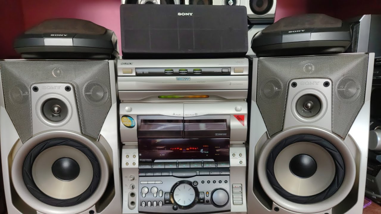 Sony music system YouTube video model v919av Japan wt 2000 please like ...