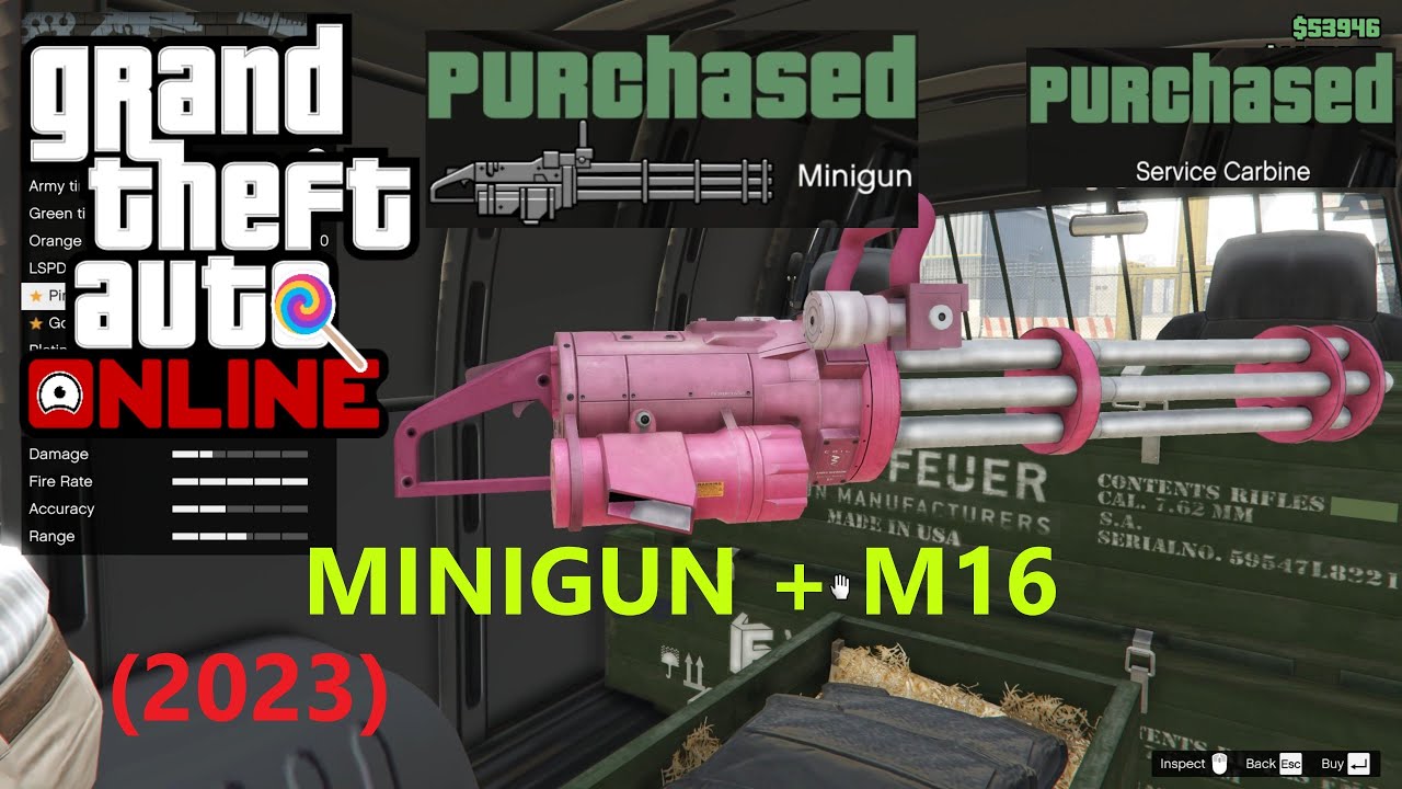 GTA 5 Online Update: Minigun + M16 Location [Guide] - Unlock Powerful ...