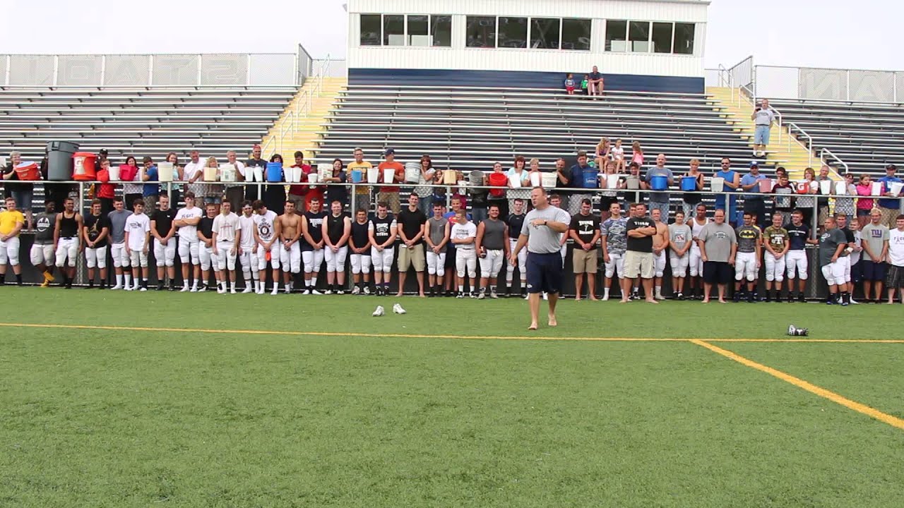 Webster Thomas Titans Football ALS Challenge - YouTube