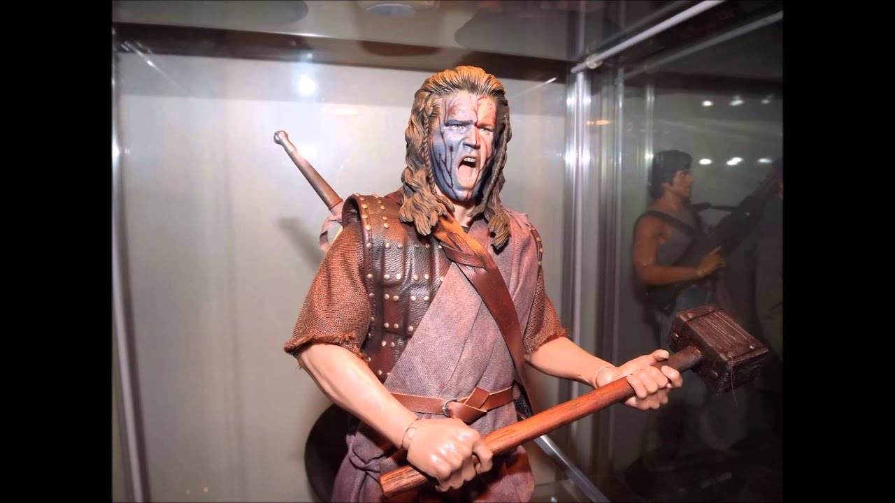 Braveheart 12" Action Figure Display - YouTube