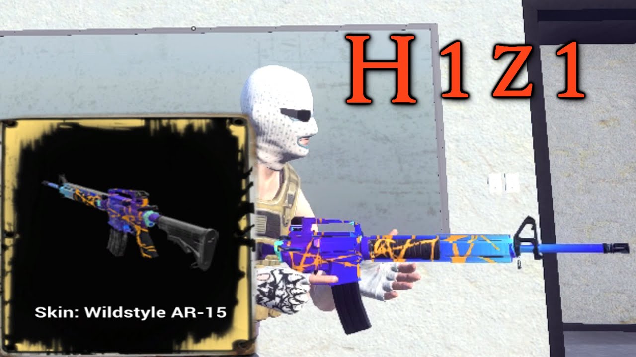 H1Z1 | Wildstyle AR-15 Skin Showcase [Ultra Rare Skin] - YouTube
