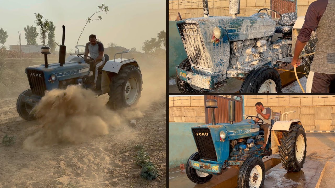 Ford 3600 Ke Clutch Testing And Foam Wash 🚜 / Daily Vlogs - YouTube