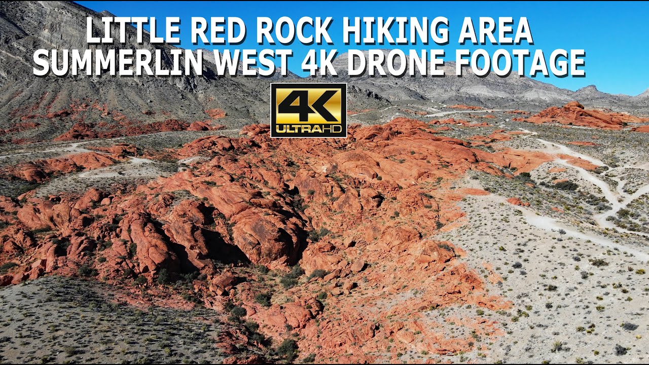 Little Red Rock Hiking Area-4K Summerlin West-Near Red Rock ...