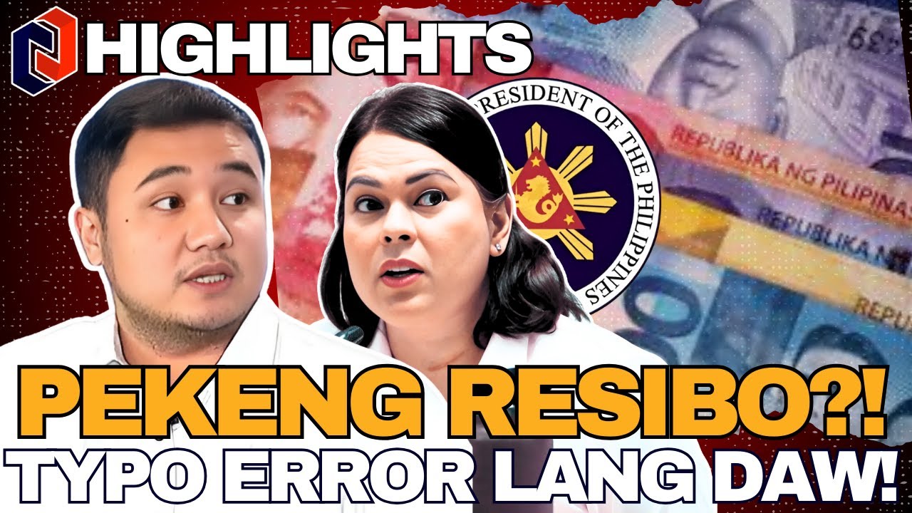 ANG TINDI MO SARA DUTERTE! GRABEHAN SA MGA PEKENG RESIBO! - YouTube