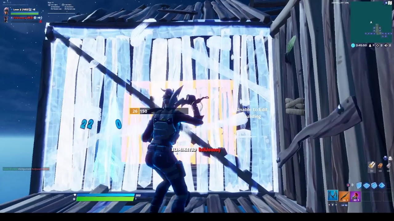 First Fortnite Player in the World on 3.0 Edit Sens! Mixed ...