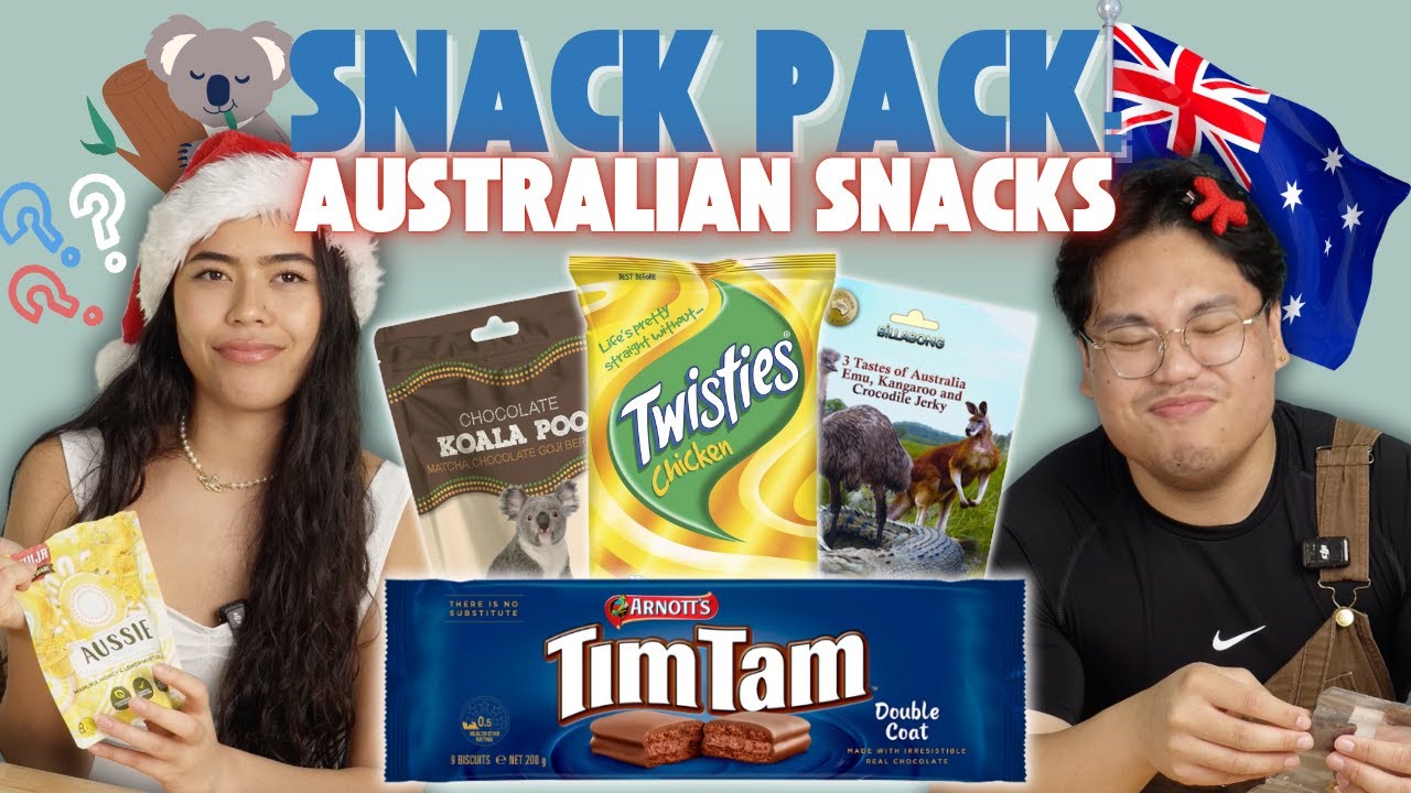 A G'day to Try Some Australian Snacks! 🇦🇺 | Snack Pack 🍽️ - YouTube