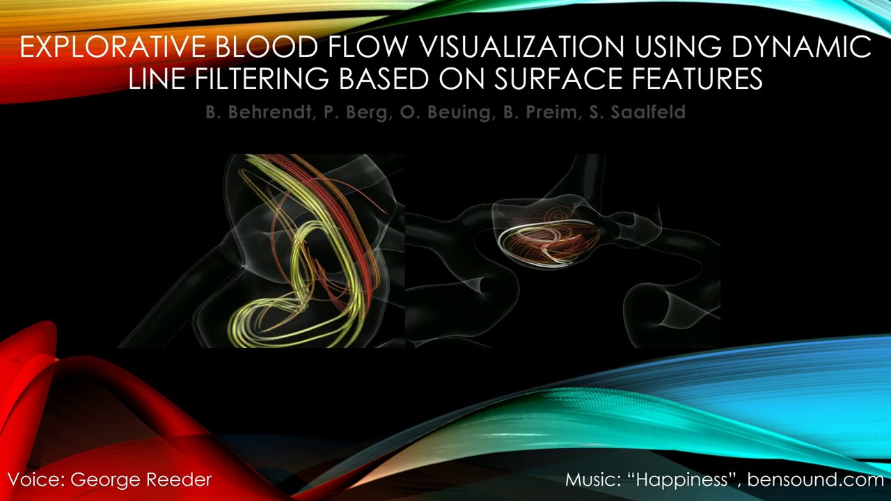 Benjamin Behrendt - Explorative Blood Flow Vis. using Dynamic Surface ...
