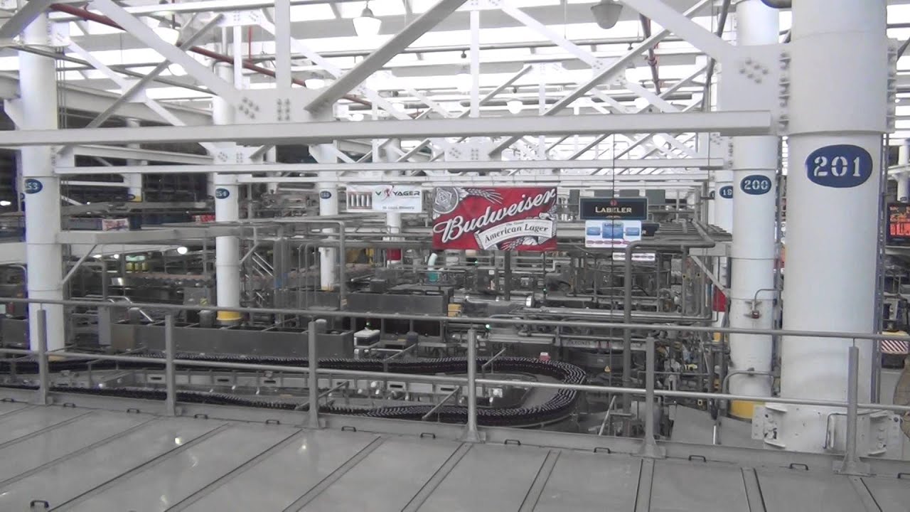 Packaging Operations at the Budweiser Beer Brewery in St. Louis - YouTube