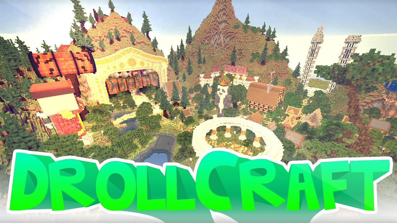 DROLLCRAFT! - spawn serwera - Cinematic #29 - YouTube