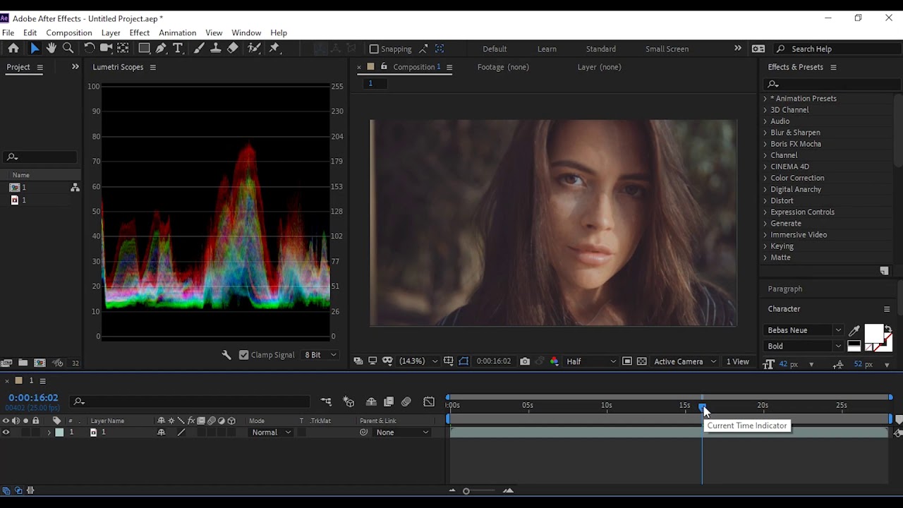 Hollywood LUTs After Effects Tutorial - YouTube