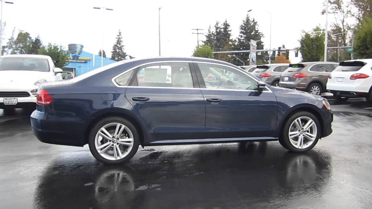 2014 Volkswagen Passat, Night Blue Metallic - STOCK# 109583 - YouTube