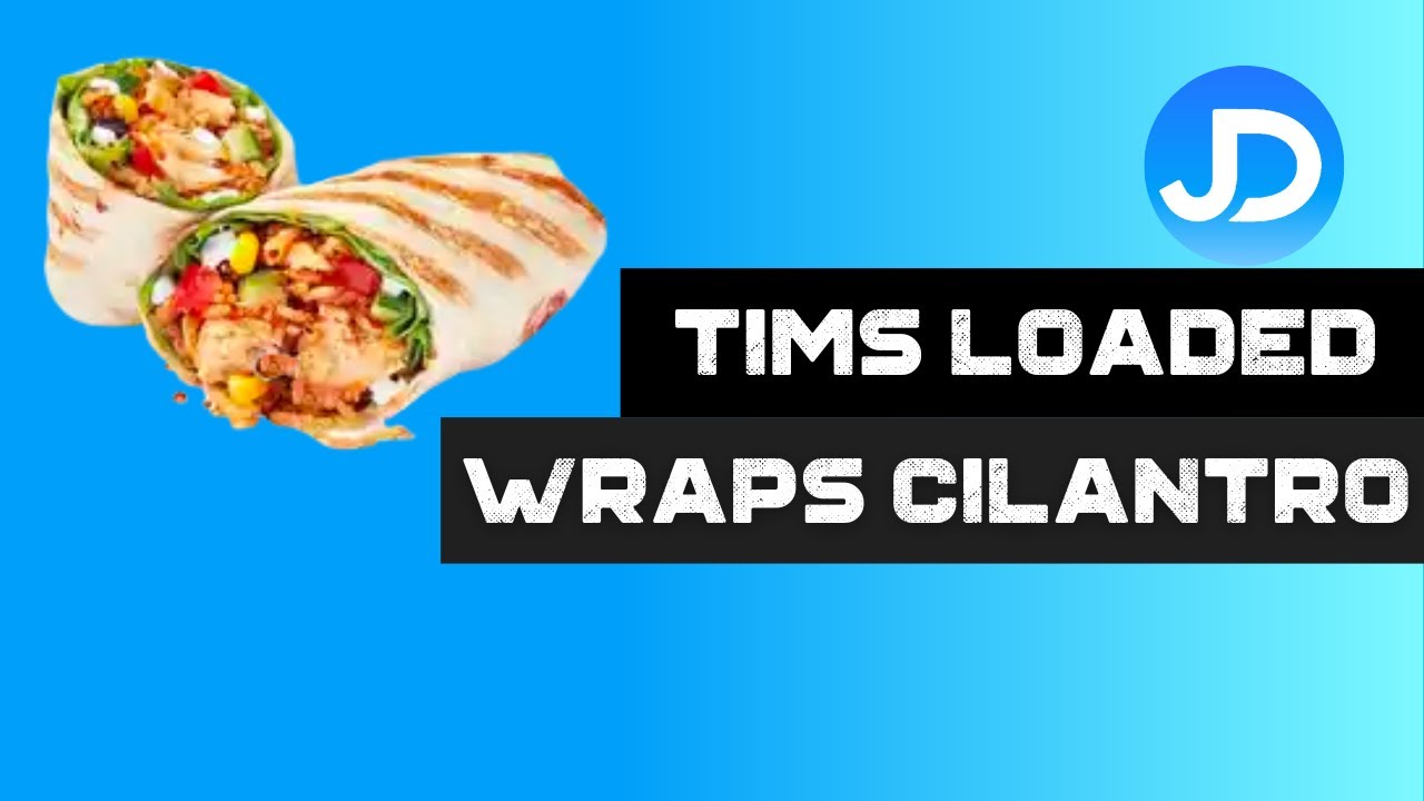 Tim's NEW Loaded Wraps Cilantro Lime Chicken review - YouTube