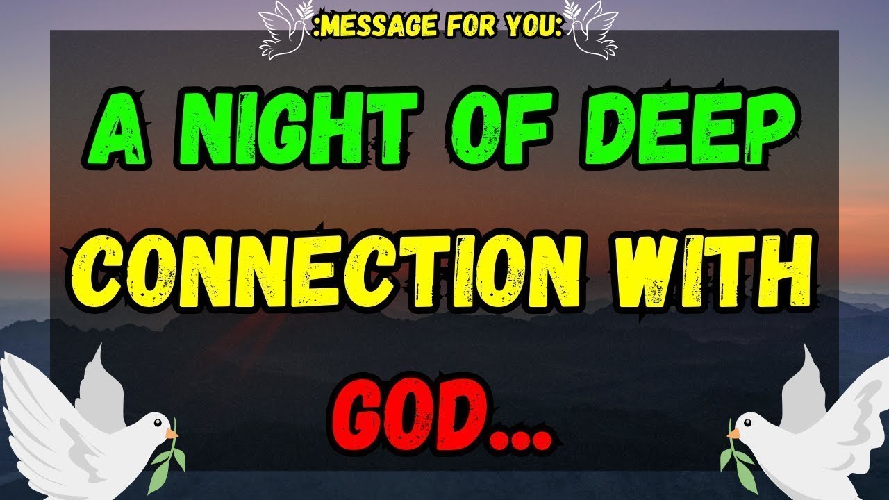 💟 Deep connection with God. Won't you want to have a connection with ...