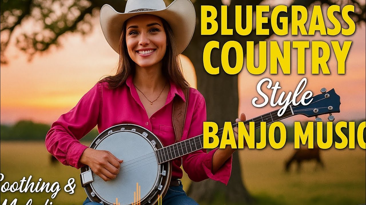 Relaxing Bluegrass Banjo Country Music – Peaceful Acoustic Melodies for ...