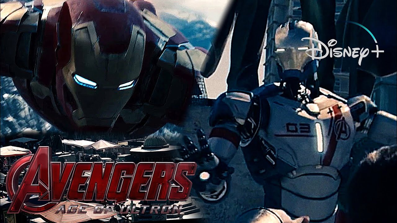 Avengers: Age Of Ultron | Iron-Man Sends Iron-Legion To Sokovia Scene ...