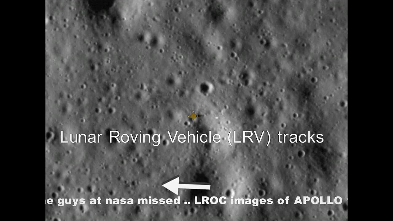 LRO IMAGES APOLLO 15 Landing site - YouTube