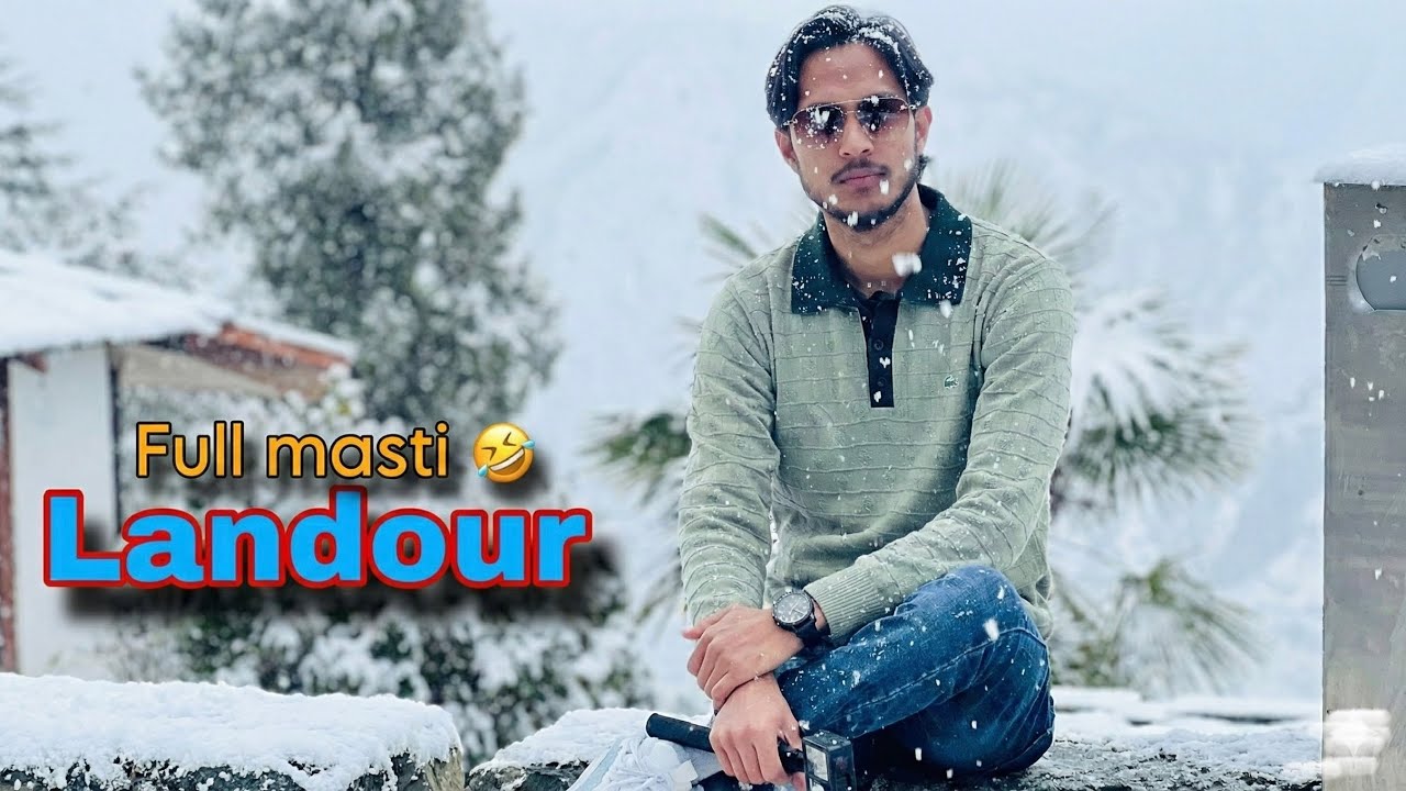 Landour. In winter travel😱😍 Landour full masti vlog 😁 by Chand miya ...