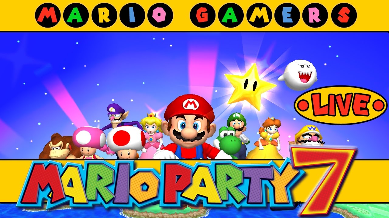 Mario Party 7 - Party Cruise (2 vs 2 Tag Battle) - YouTube