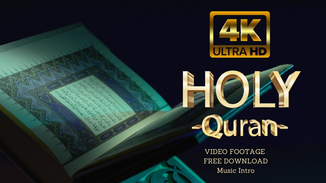 Holy Quran Video Footage Free Download - Holy Quran Free Stock Footage ...