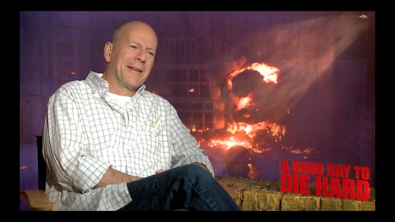 Bruce Willis Interview for DIE HARD 5: A GOOD DAY TO DIE HARD - YouTube