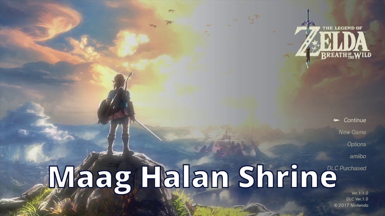 Maag Halan Shrine - Zelda Breath of the Wild - 100% Walkthrough ...