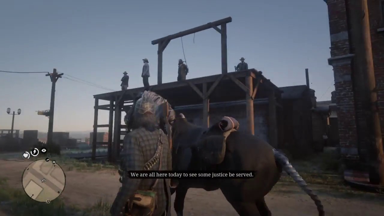 Red Dead Redemption 2 Bounty Hunting: Otis Skinner Part 2 The Hanging ...