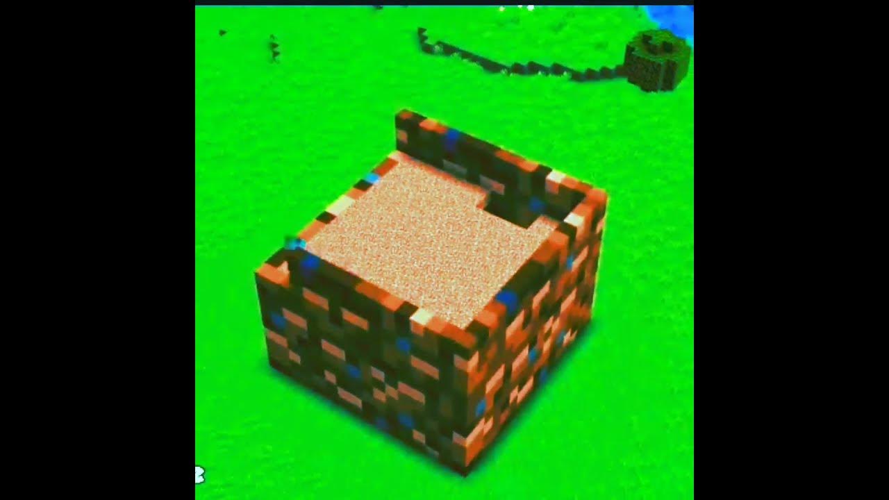 Giant Grass Block House Minecraft Shorts Viralshorts Ytshorts Minecraft Youtube