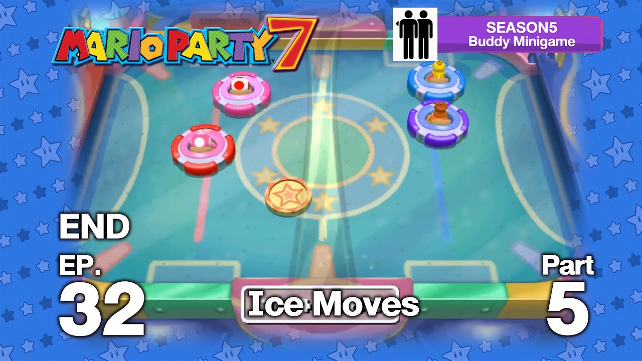 Mario Party 7 SS5 Buddy Minigame EP 32 - Ice Moves P5 (END) - YouTube