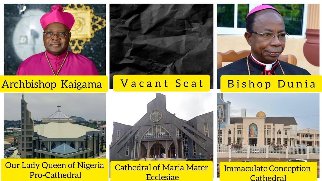 All Catholic Bishops Of Nigeria AND THEIR CATHEDRALS 2023 - YouTube