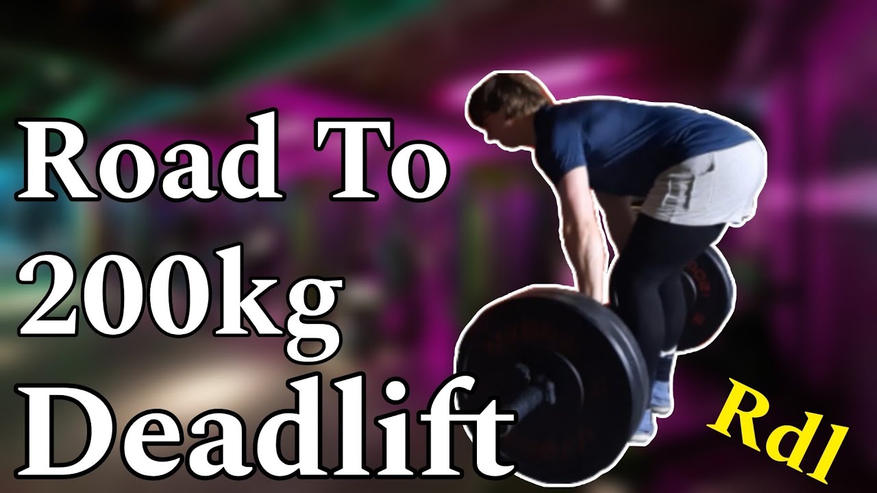 Road To 200kg/440lb Deadlift | Heavy RDL's With Pr! - YouTube