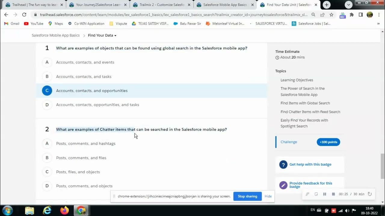 Find Your Data Salesforce Mobile App Basics Youtube