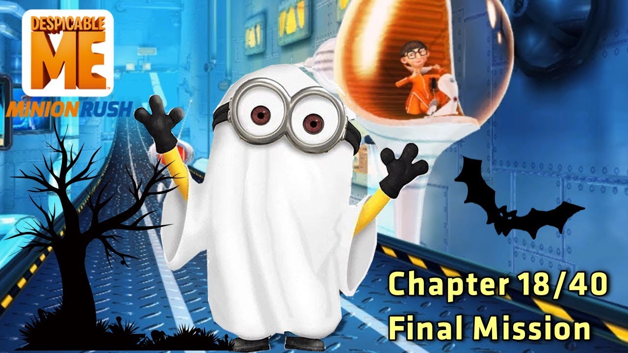 Minion Rush - Ghost Minion | Throw 22 Drones At Vector - Final Mission ...