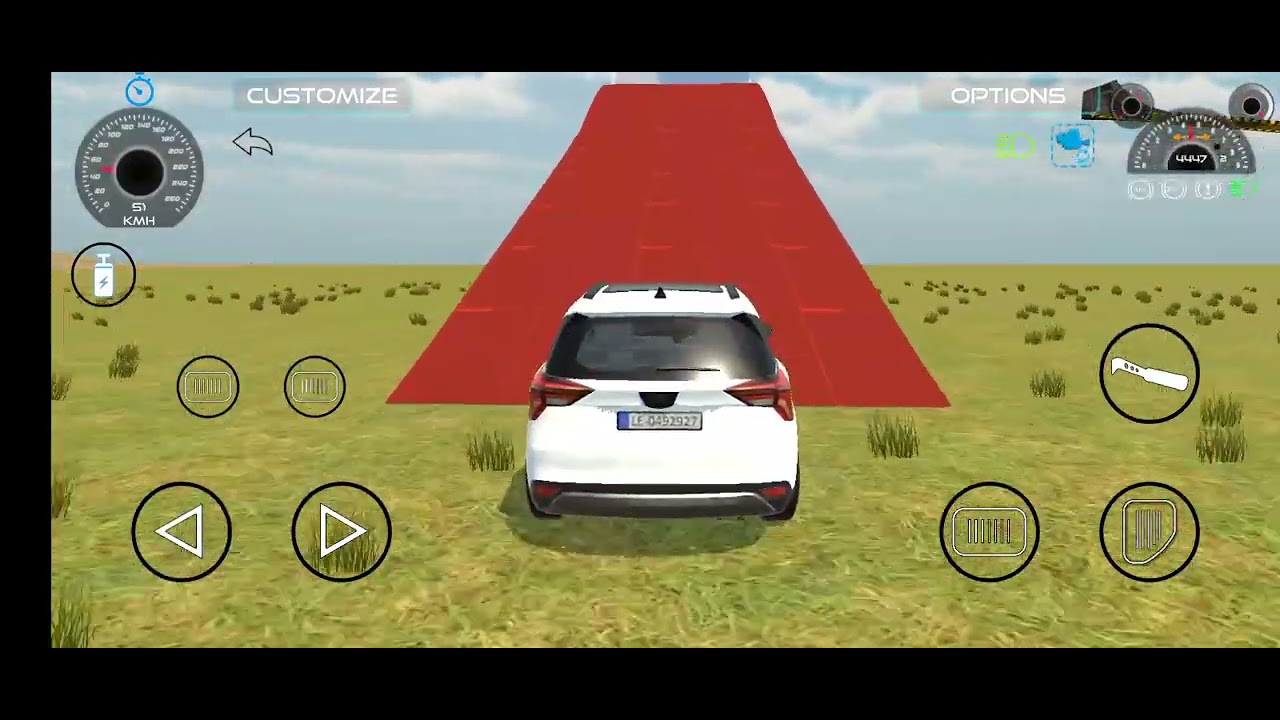 car test on ramp - YouTube