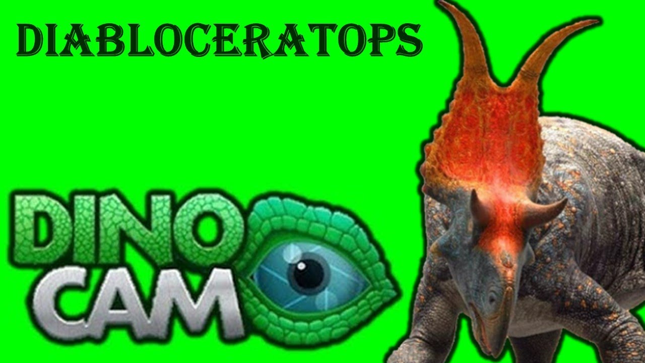 Dino Dana diabloceratops green screen Dino Dan dino cam - YouTube