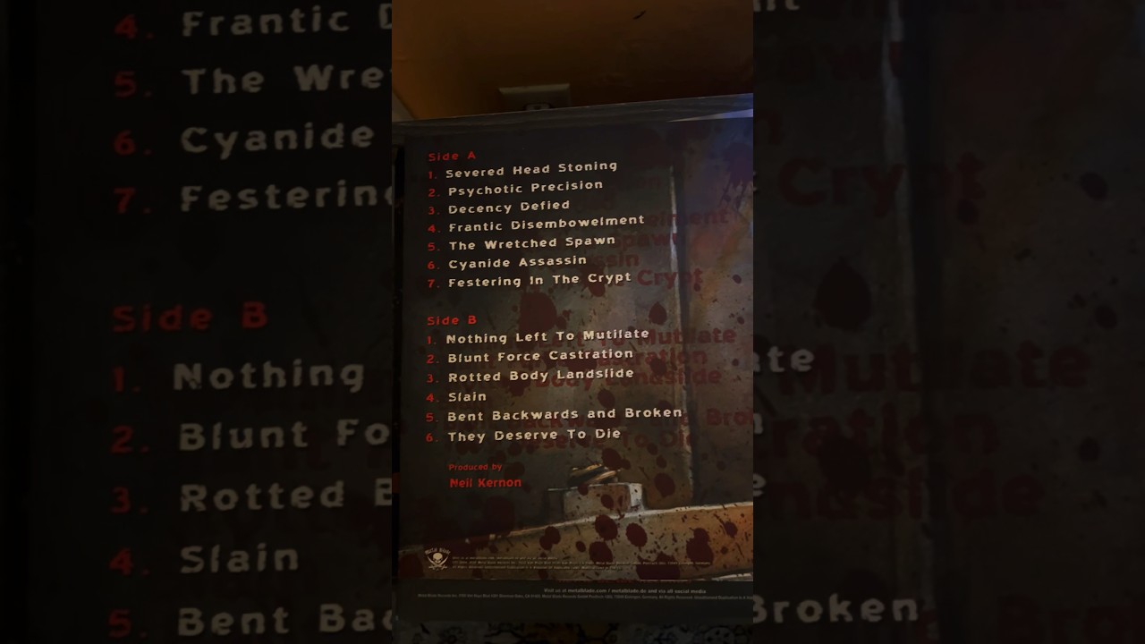 CANNIBAL CORPSE - The Wretched Spawn #nowplaying #albumoftheday #shorts ...