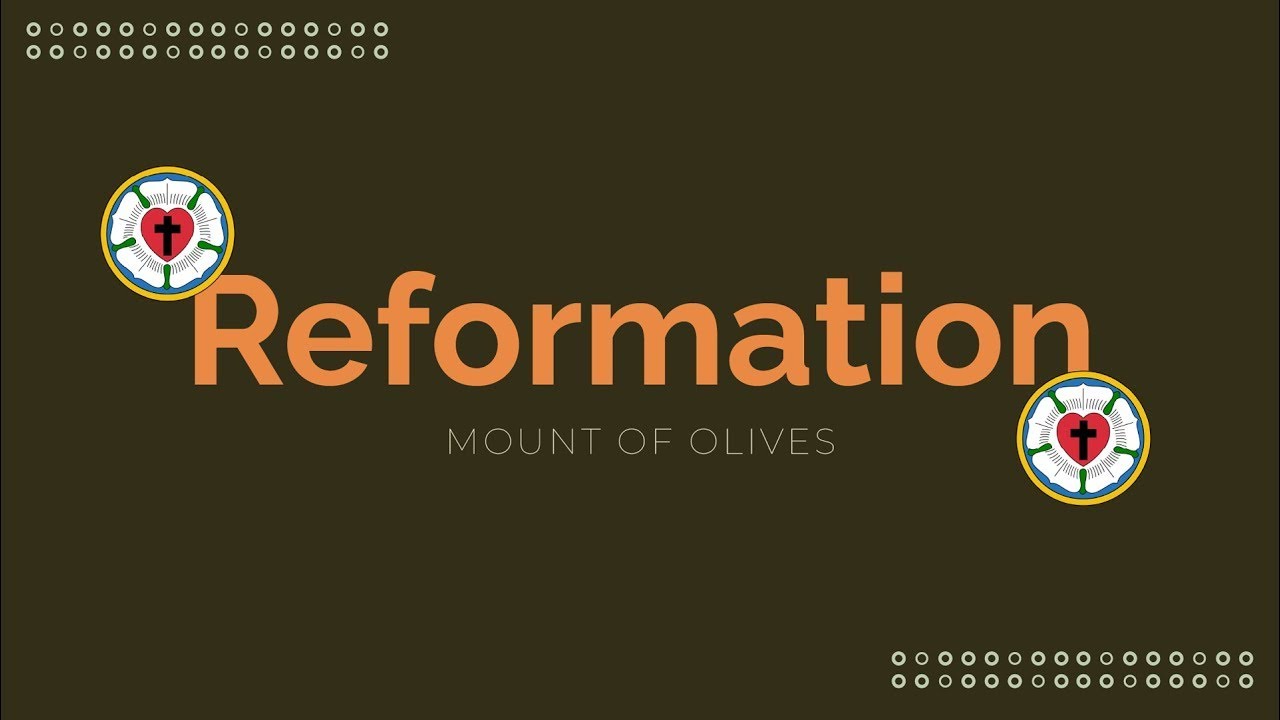 Reformation | Worship & Message - YouTube