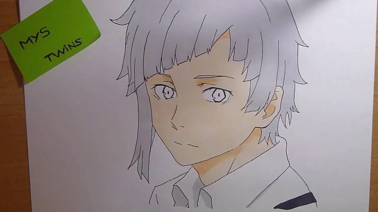 Atsushi . Bungo Stray Dogs-Speed Drawing - YouTube