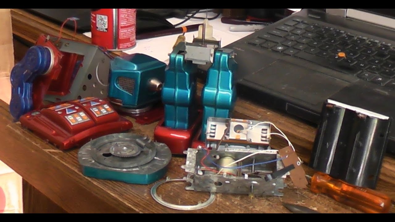 Apollo 2000 robot repair part 2. The inside story. - YouTube